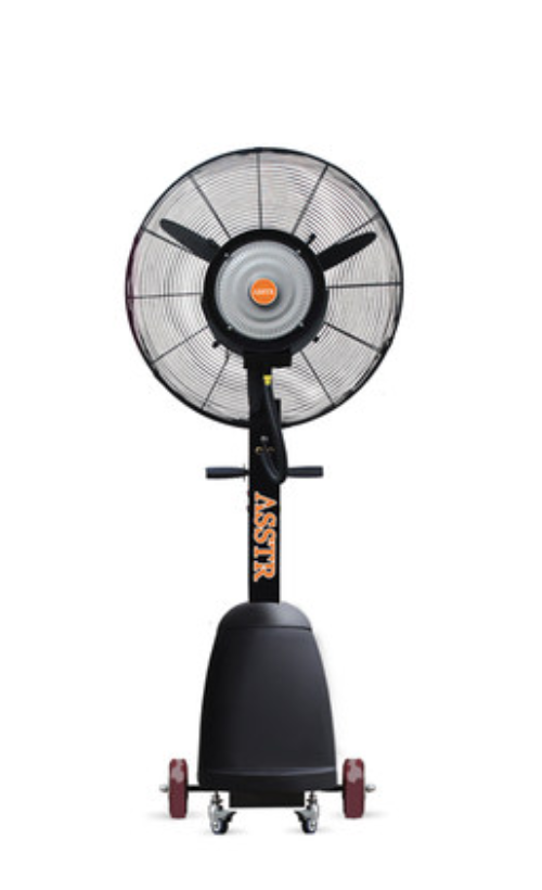 Deluxe Misting Fan, Black | Hong Kong Rooftop Party